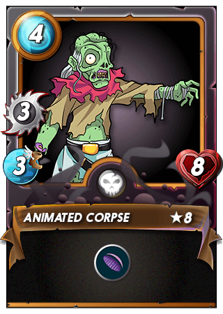 Splinterlands Challenge of the week: Animated Corpse